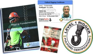 Rigger Certification – Fulford Certification